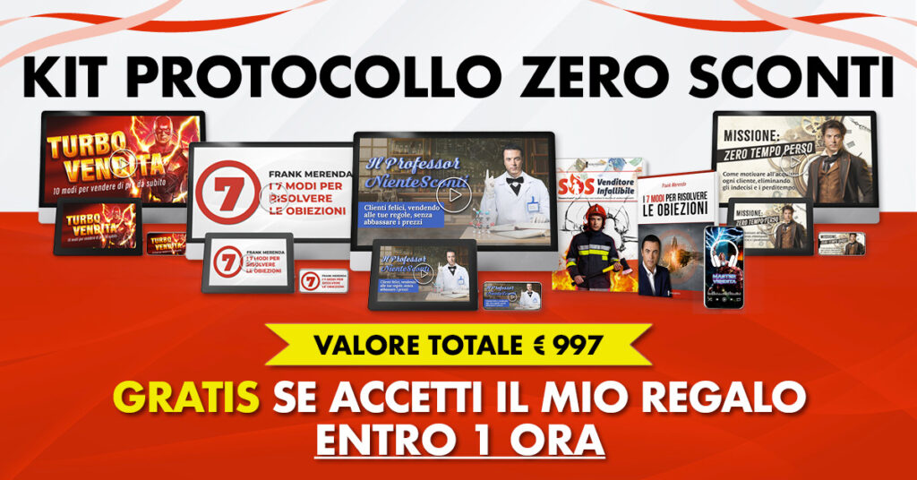 Kit Protocollo Zero Sconti | Frank Merenda